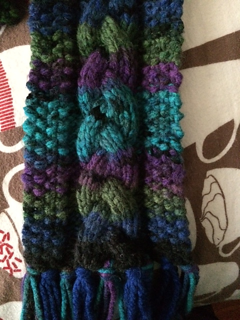 Ravelry: Three Strand Cable Scarf pattern by Sasha