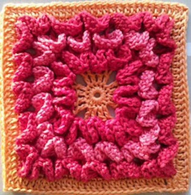 Ravelry: Crochet Square :: Lotus pattern by Crochet Tea Party