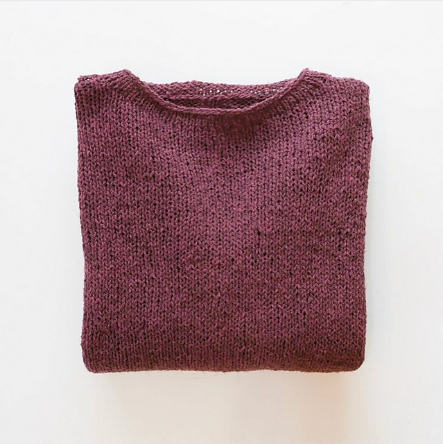 Ravelry: Drop Shoulder Sweater ﻿ pattern by Miyoung, Lee