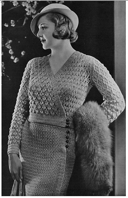 Ravelry: 2 Piece Lace Frock No. 1953 pattern by Fleisher
