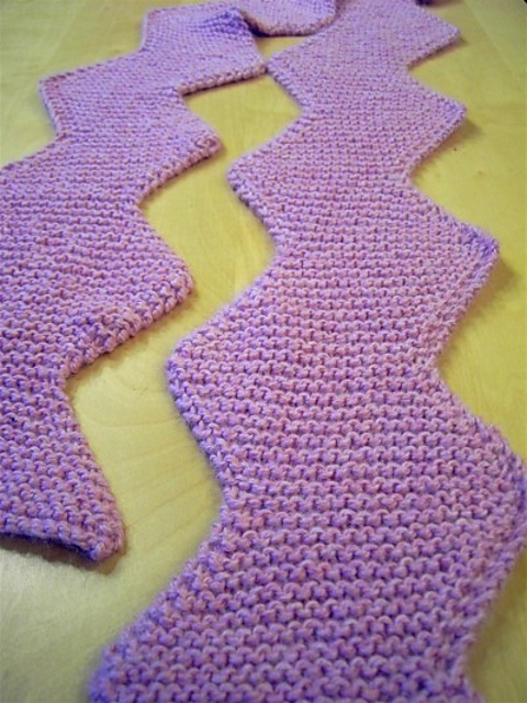 Ravelry: Zig Zag Scarf pattern by Cheri Clark