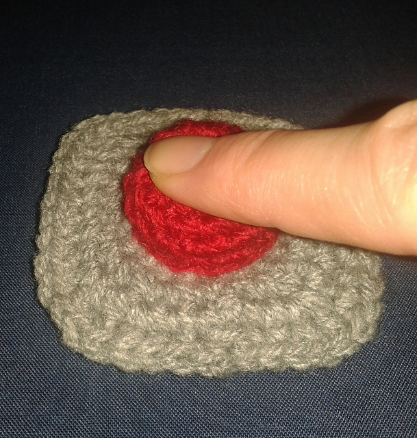 Ravelry: Big Red Button pattern by Shirley MacDonald