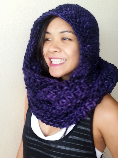 Ravelry: Hooded Infinity pattern by Cheryl Frances