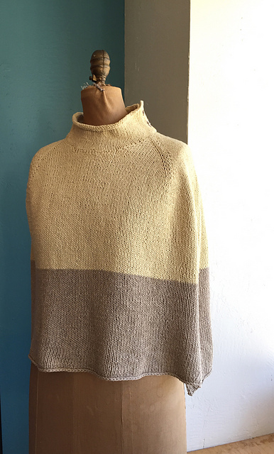 Ravelry: Color Block Cape pattern by Chiaki Hayashi