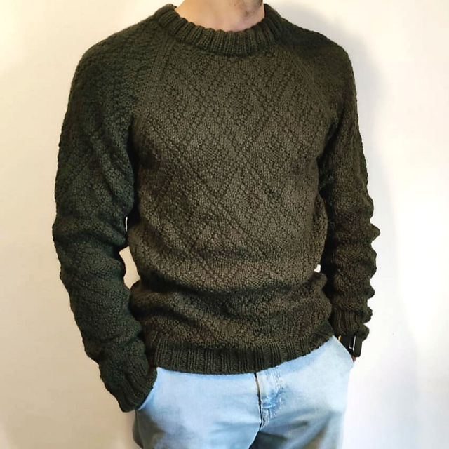 Ravelry: Checkmate Sweater for Men pattern by Chiara Morellini