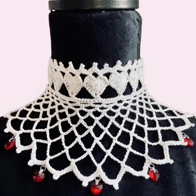 Ravelry: Heart Strings Collar pattern by Marcus Miller