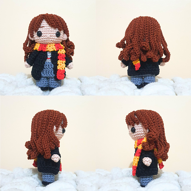 Ravelry: chibi hermione (harry potter) pattern by Maria Manika