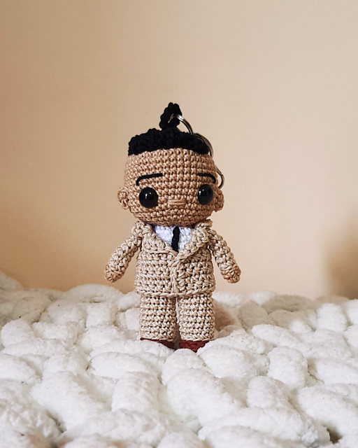 Ravelry: male in suit amigurumi doll pattern by Maria Manika