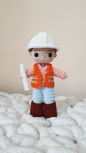 Ravelry: male engineer doll pattern by Maria Manika