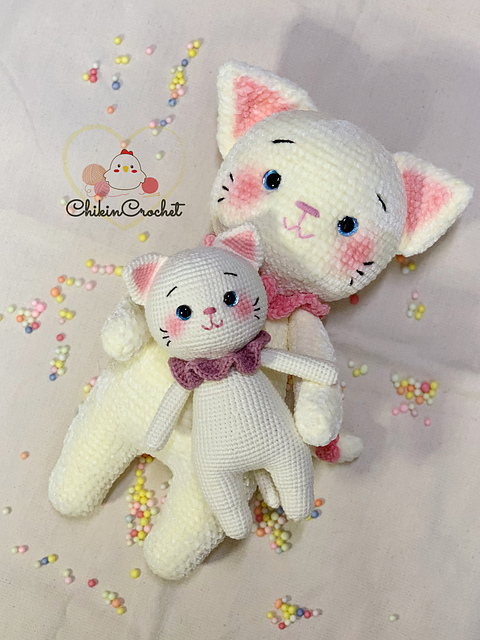Ravelry: Kathie the Cat pattern by Trang Phan