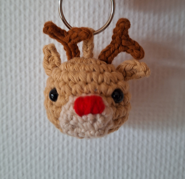Ravelry: Reindeer Keychain pattern by Mariel