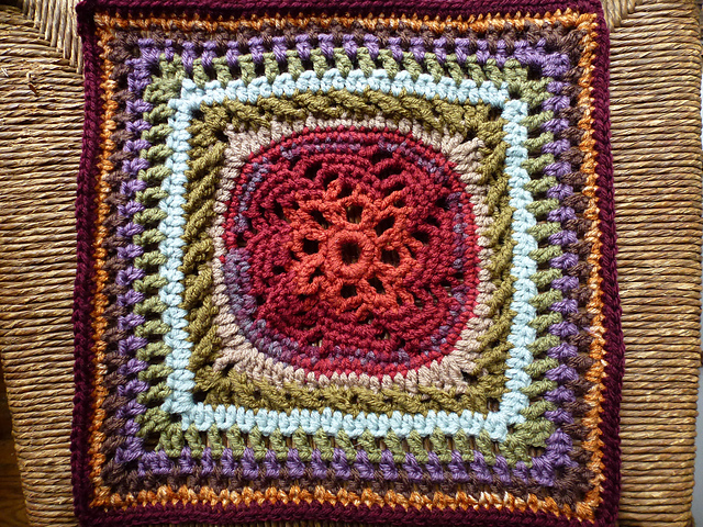 Ravelry: Schoharie Spring Square pattern by Mary McKnight