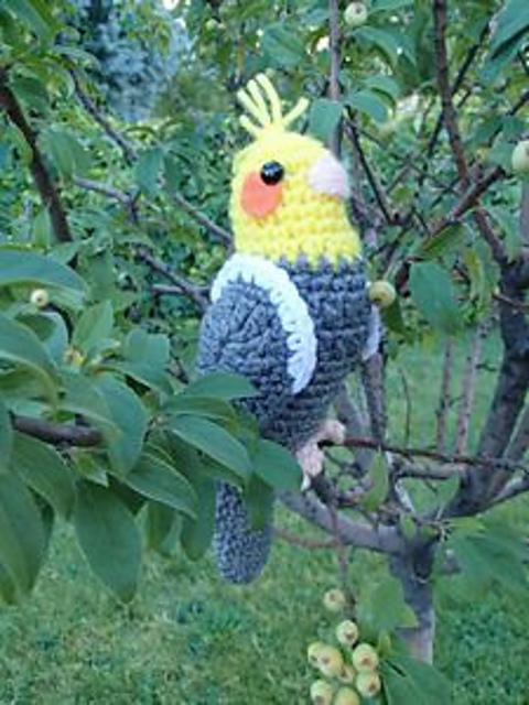 Ravelry: Life Size Cockateil pattern by Chiwaluv Amigurumi Critters