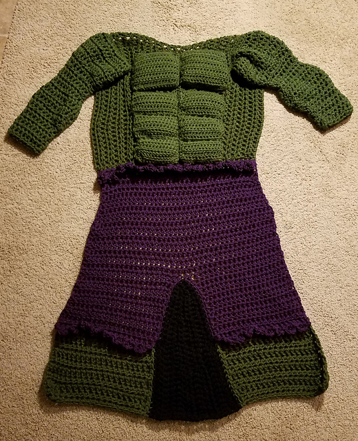 Ravelry: Big Green Muscle Man Super Hero Blanket pattern by Carol L Hladik