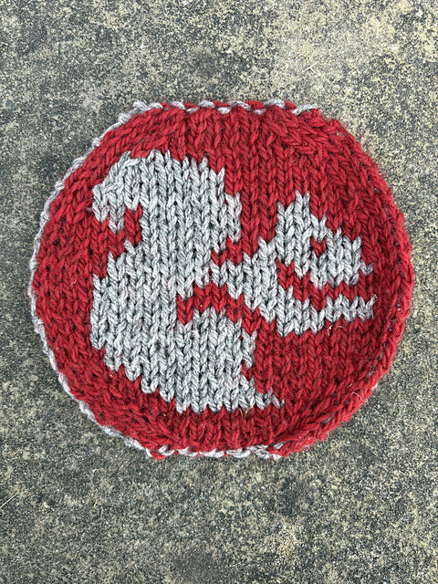 Ravelry: Squirrel Coaster pattern by Christopher Dickins