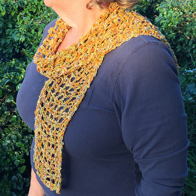 Ravelry: Open Grid Scarf pattern by Debra L. Cooper-Jaffe