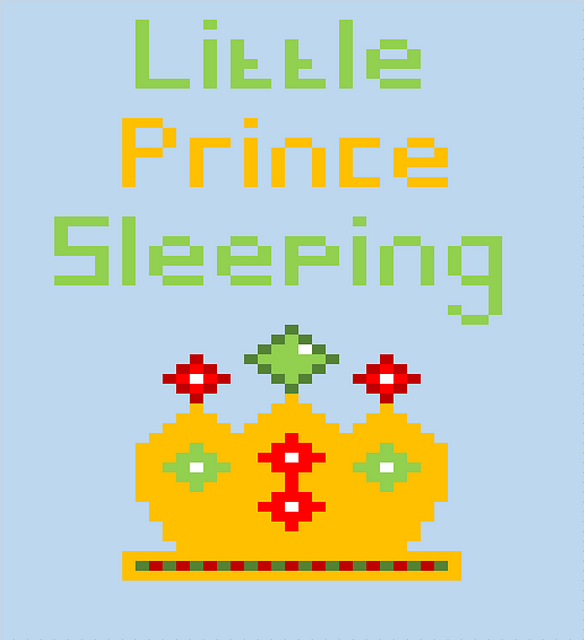 Ravelry: Prince Sleeping C2C pattern by Christina Mallinson