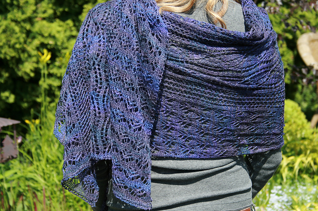 Ravelry: Path of Flowers Stole pattern by Chrissy Gardiner