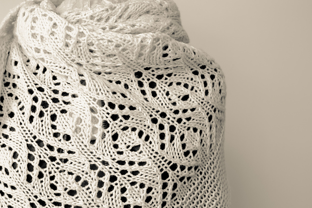 Ravelry: Fleurs de Paris Shawl pattern by CG Design