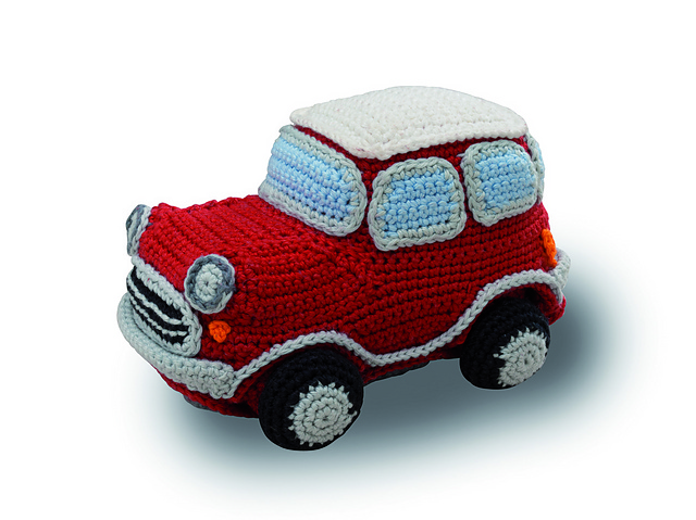 Ravelry: Little red car pattern by Christel Krukkert