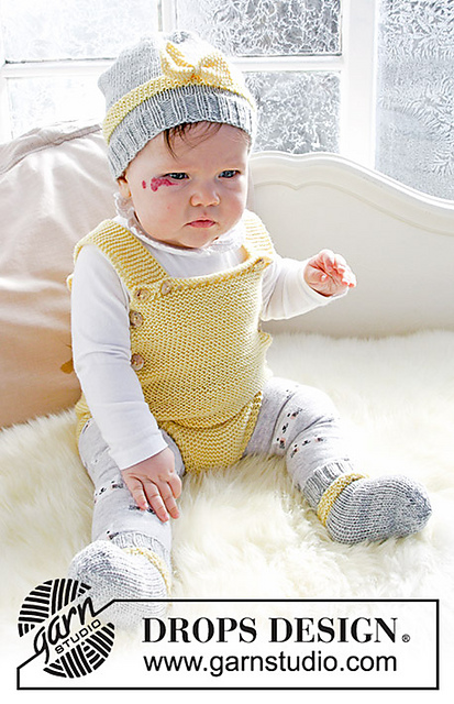 Ravelry: B31-10 Little Miss Ribbons pattern by DROPS design