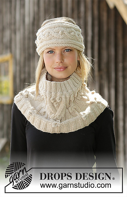 Ravelry: 192-56 b Snødrive Neck Warmer pattern by DROPS design