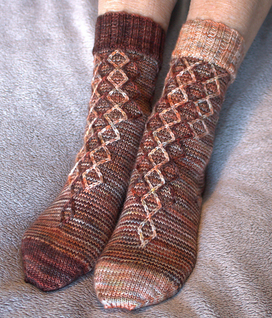 Ravelry: Oribus Socks pattern by Christie Wareham-Norfolk