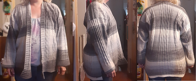 Ravelry: Garter Carriage Cable Sweater pattern by Cynthia MacTaggart