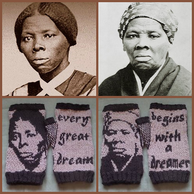 Ravelry: BLM Harriet Tubman pattern by Peggy Fagan