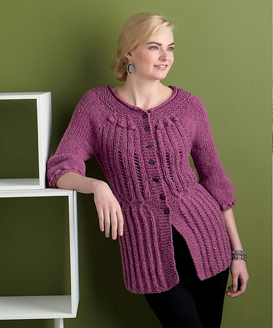 Ravelry: Sagrada Familia Cardigan pattern by Cirilia Rose