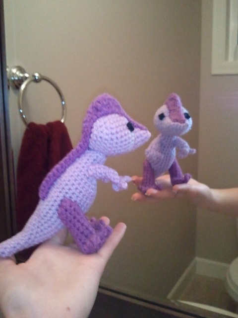 Ravelry: Corythosaurus (from Dinosaurs and More) pattern by Chelan Ku
