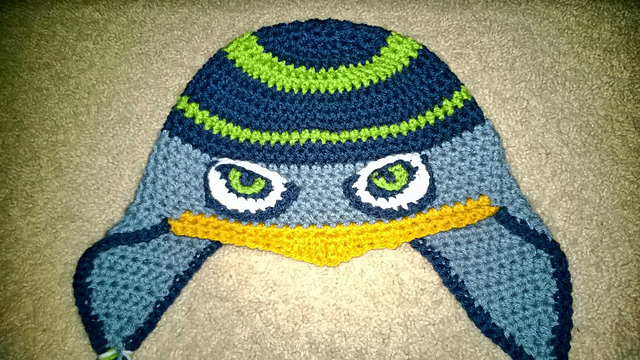 Ravelry: Adult Sized Seahawks Hat pattern by Chelan Ku