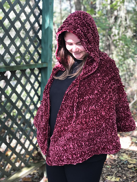 Ravelry: All Decked Out Cape pattern by Allison Bostrom