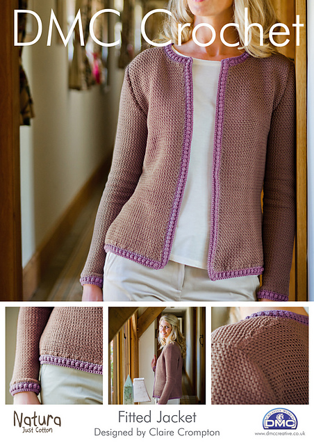 Ravelry: Fitted Jacket pattern by DMC