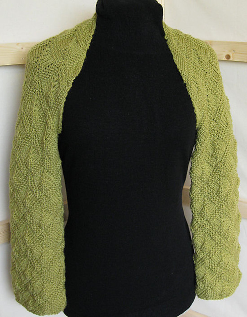 Ravelry: Mitred Square Shrug 015 pattern by Claire Crompton