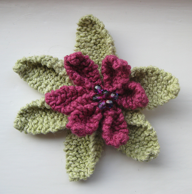 Ravelry: Double Flower pattern by Claire Crompton