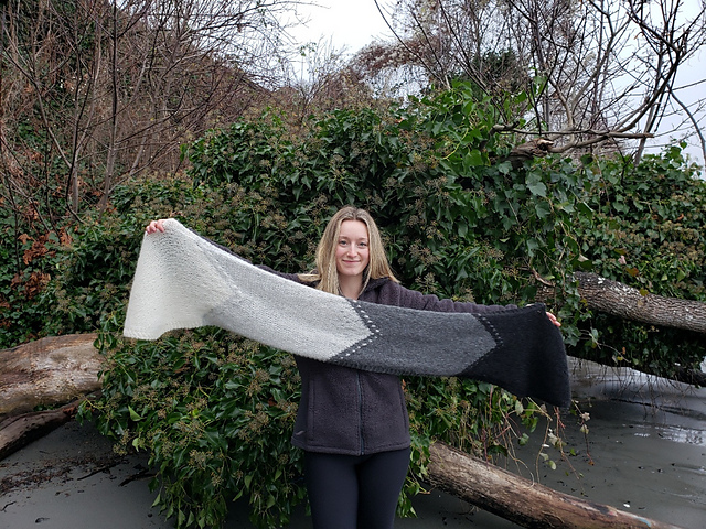 Ravelry: Right Direction Scarf pattern by Claire Jackson (Perfectly ...