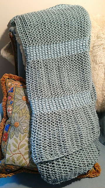 Ravelry: Zatezalo Stash Buster Throw pattern by Geanie Ollman