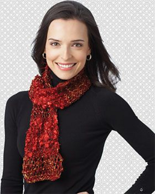 Ravelry: Scarf pattern by Bernat Design Studio