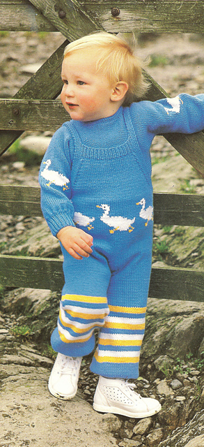 Ravelry: Puddle Ducks Dungarees pattern by Pat Menchini