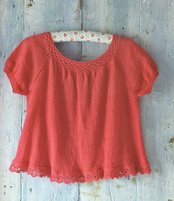 Ravelry: Lace Edged Summer Top pattern by Dorling Kindersley