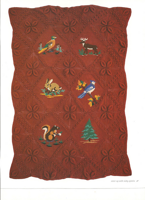 Ravelry: Woodland Counterpane pattern by Nicky Epstein