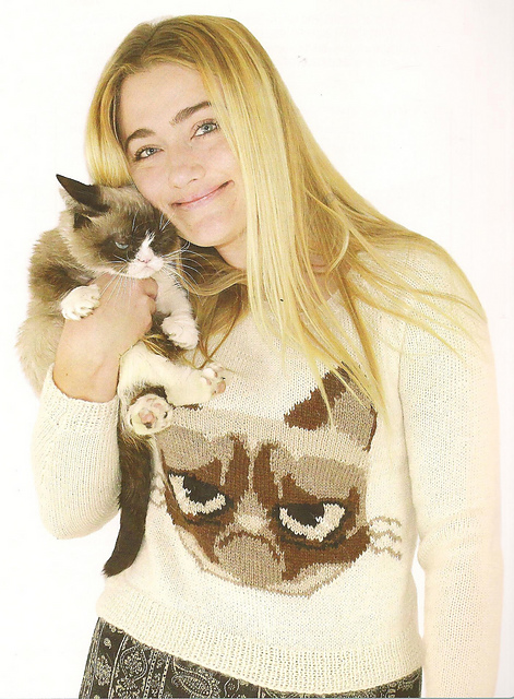 Ravelry: Grumpy Cat Pullover pattern by Margeau Soboti
