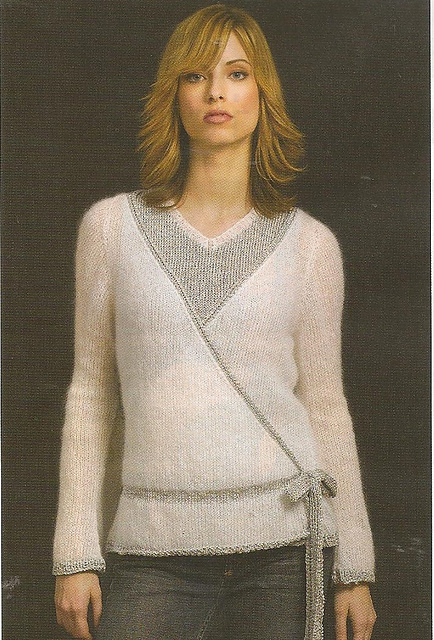 Ravelry: Wrap Over Cardigan pattern by Mary Corcoran