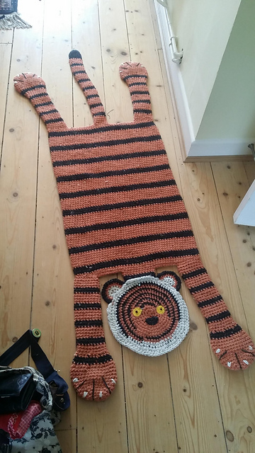 Ravelry: Tiger Skin Rug pattern by Louisa LJ