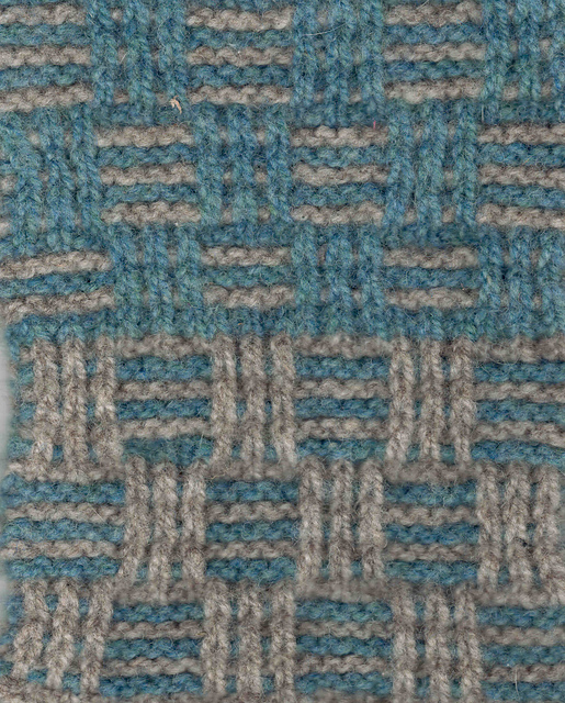 Ravelry: Bold Check Pattern - Garter Stitch Stripe Version pattern by ...