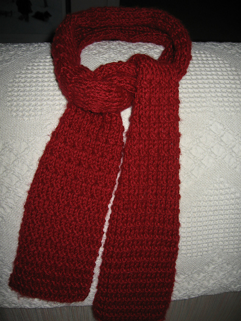 Ravelry: Easy Reversible Scarf pattern by Cheryl L Mason
