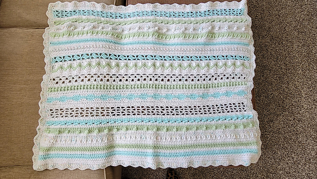 Ravelry: Sherbert Stripes Sampler pattern by Paula L. Rogers