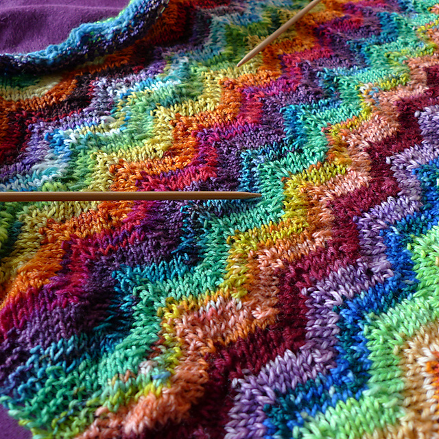 Ravelry: cmvoelkel's rainbow pram