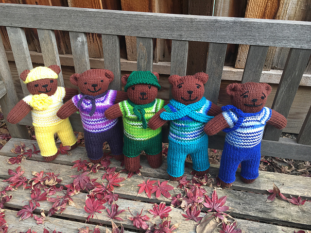 Ravelry: cobbieknits' Mother Bear Project #161 to 165
